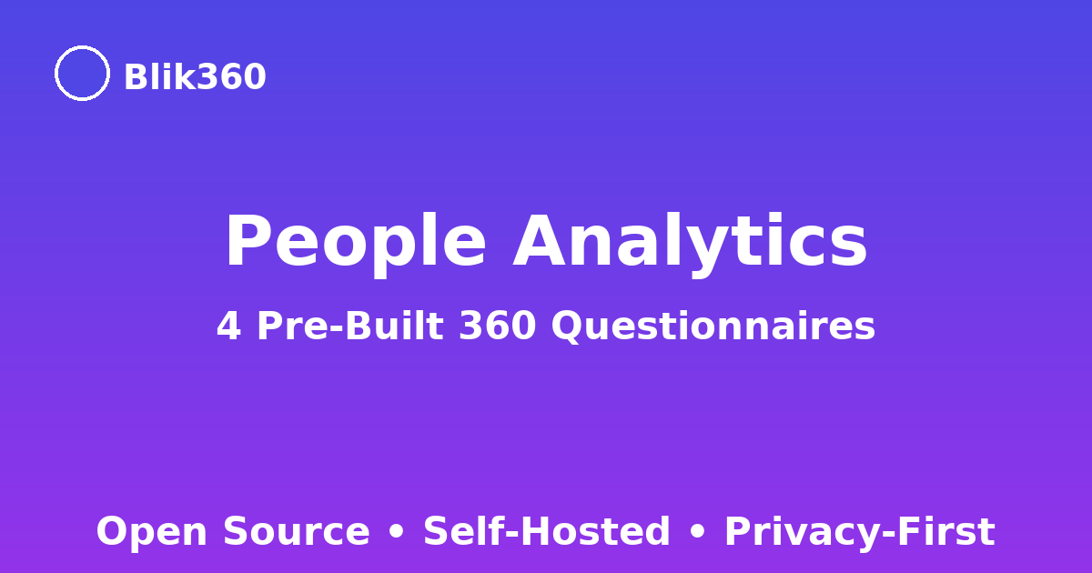 People Analytics Without the PhD | Blik360